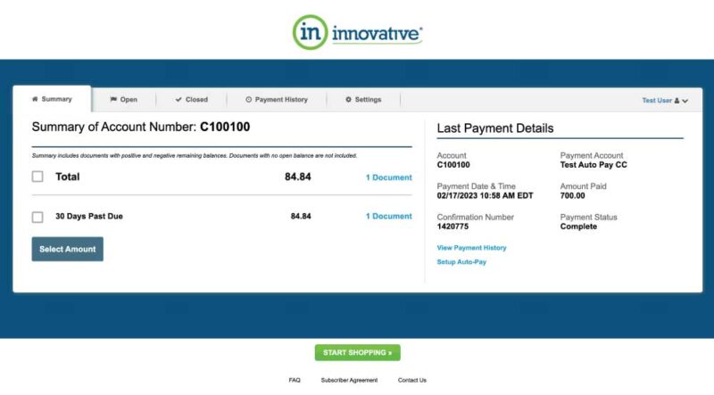ONLINE BILLING - Innovative Office Solutions